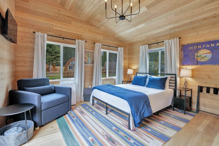 The Big Mountain Cabin At Moose Creek - Lake McDonald, West Glacier