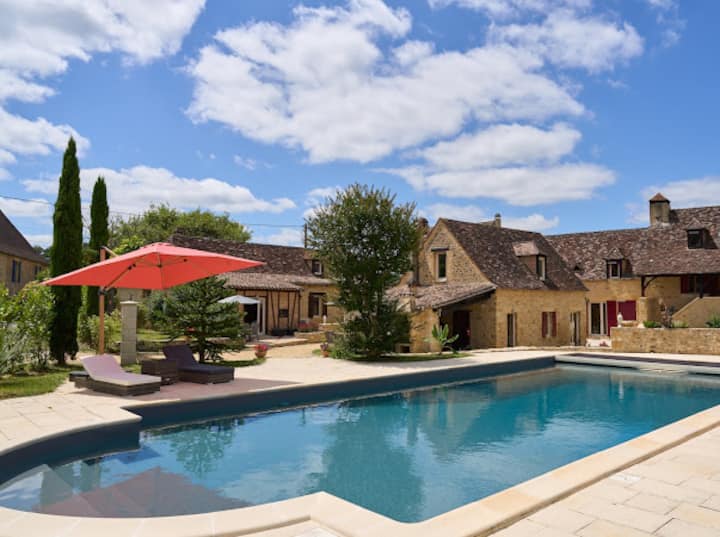 Gîte Rénové Piscine Terrain De Tennis Dordogne - Trémolat