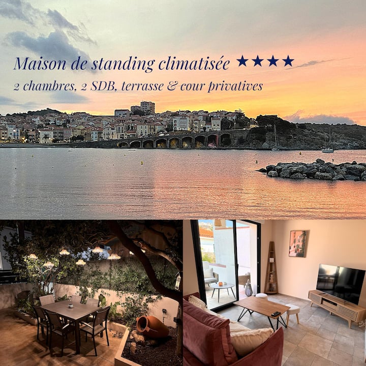 Hébergement De Standing à La Mer Et Bel Extérieur - Collioure