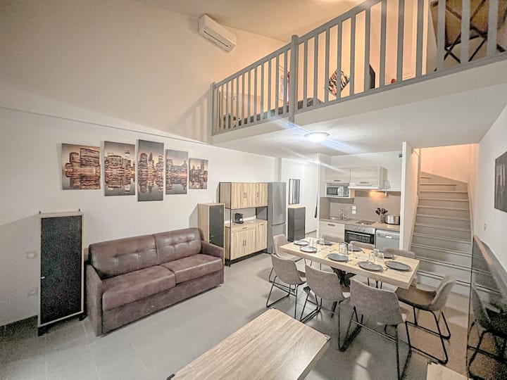 Domaine Bacchus-villa 4pers.clim-20min Montpellier - Lunel