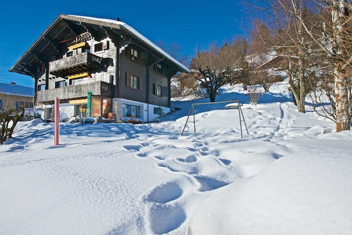 Chalet Familial Spacieux Près De Villars - Leysin