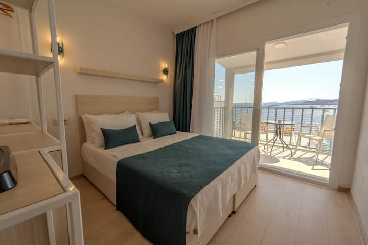 Double Room With Sea View - Bodrum