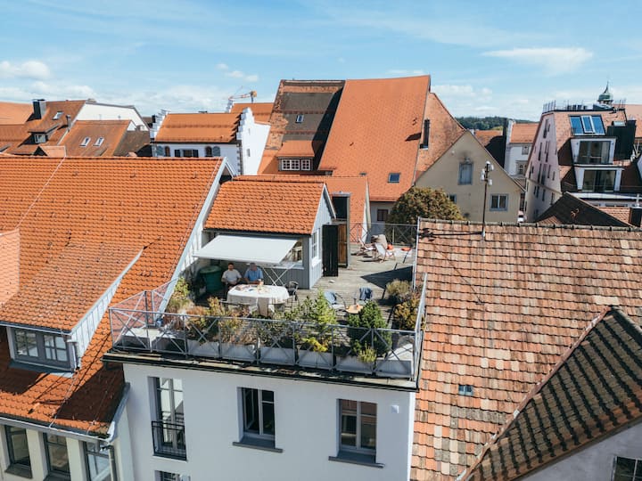 Heimatel - Altstadt Maisonette Mit Dachterrasse - Amtzell