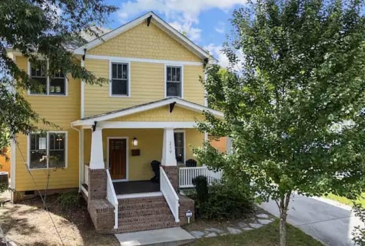 Traditional 4br Craftsman, In Dt Durham, Near Duke - Durham, NC