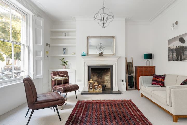 Family House Up To 10ppl W/ Rooftop Terrace - Bloomsbury