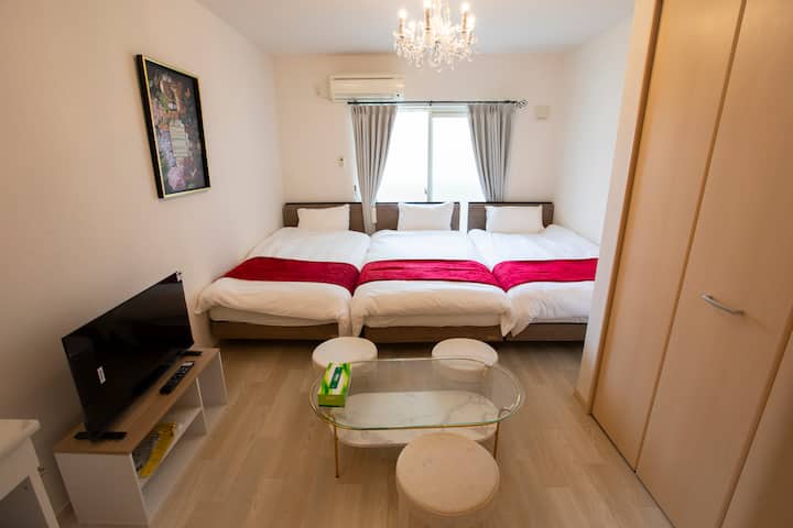 3m Walk To Sta Direct Namba Clean Comfy Room For 2 - Osaka