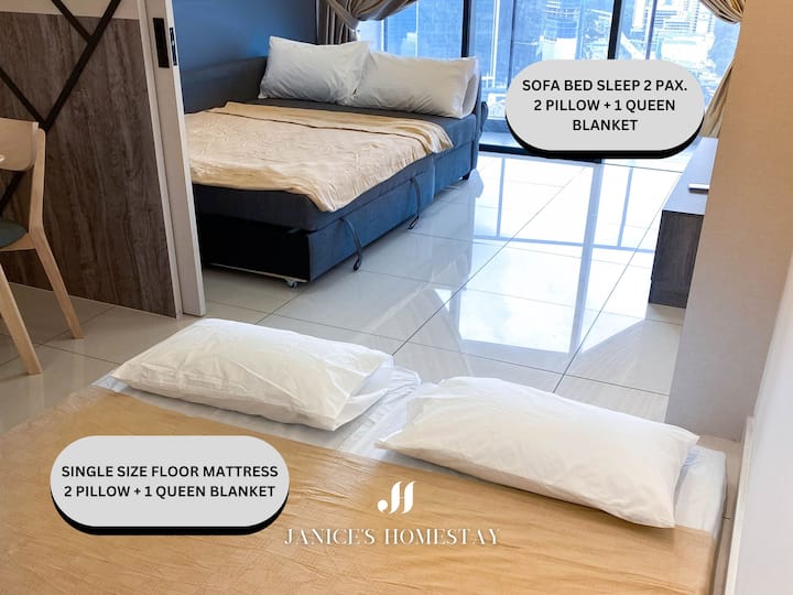 #2 Continew Residences 2bed2bath Trx Ikea 1-8pax - Kuala Lumpur