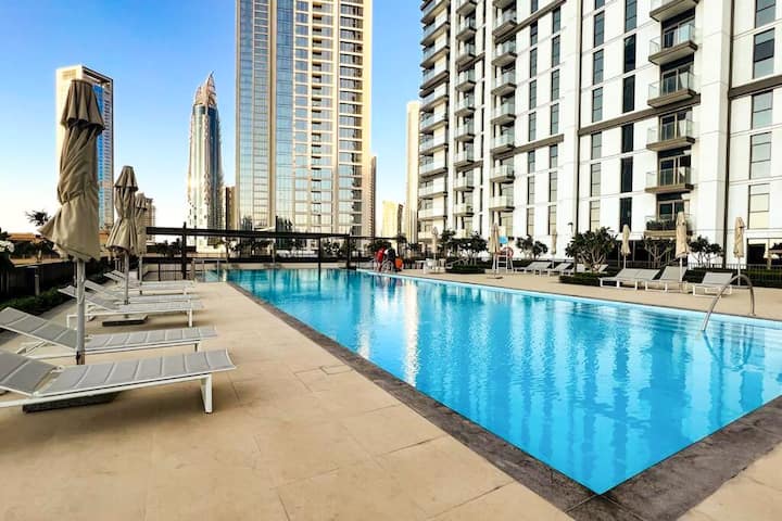 Downtown Luxe | Steps To Burj Khalifa - Dubai