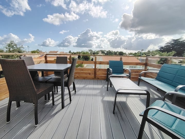 Spacieux Logement 1 Chambre Et Terrasse - Saint-Jean-de-Monts