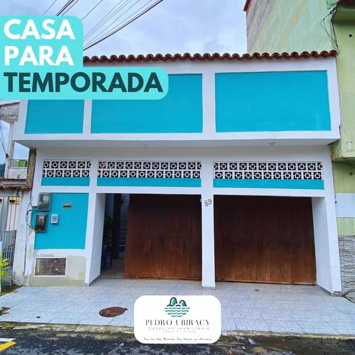Casa Azul Com Garagem - Ilha Grande