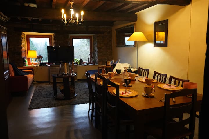 "Awa", Maison De Campagne Au Calme - Theux