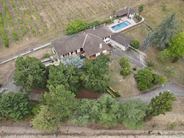 Maison De Famille 12 Couchages Avec Piscine - Lot-et-Garonne