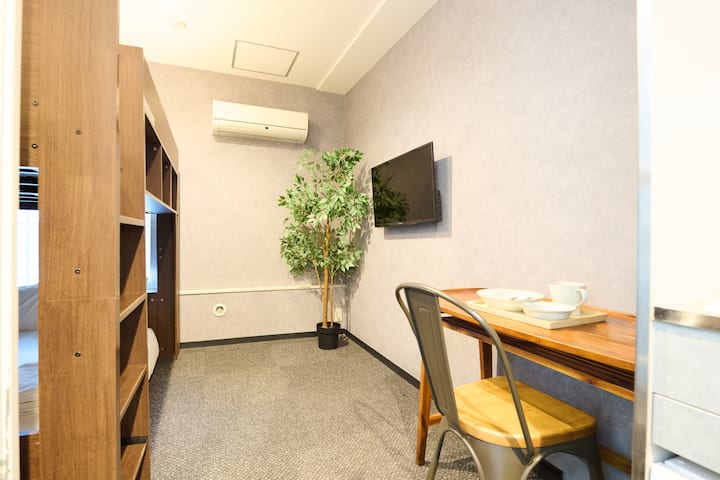 【Rhss-a】ユニークな2段ベッド!スタンダードアパートメント4名様迄! - Sapporo