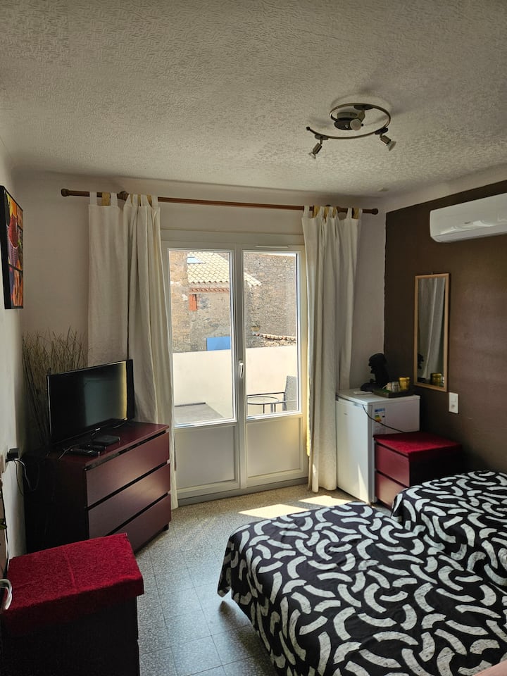 Chambre 2 Twin Avec Balcon - Lézignan-Corbières
