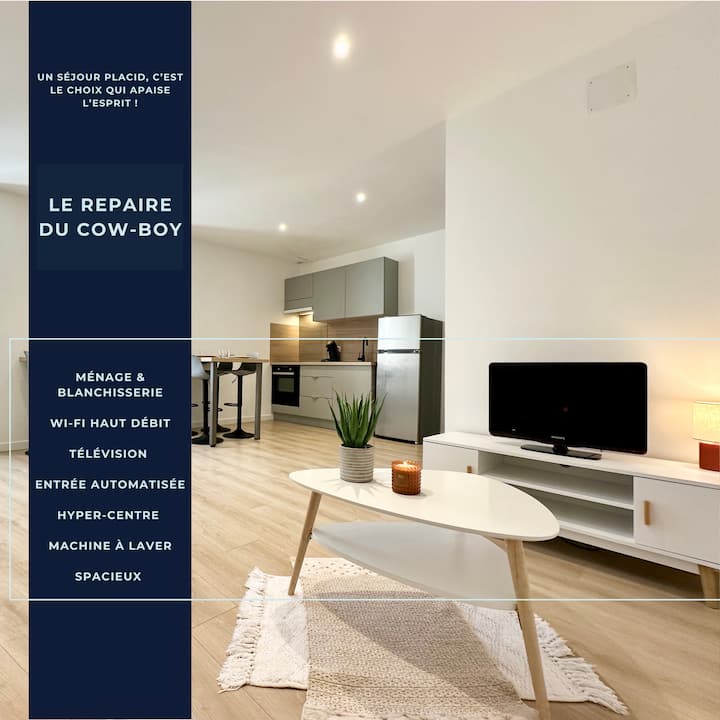 Le Repaire Du Cow-boy – Spacieux - Central - Cosy - Mont-de-Marsan