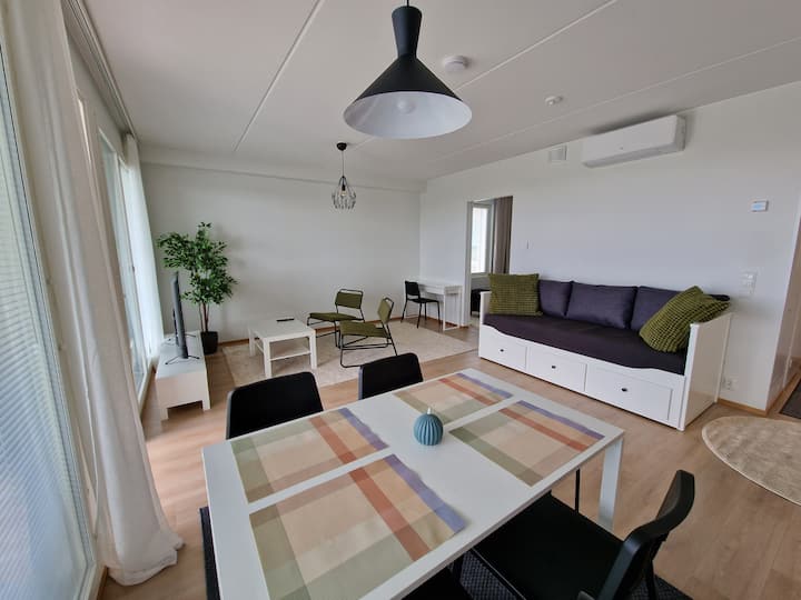 Kaksio 50m2 Saunalla/autopaikalla, Hienot Näkymät - Oulu