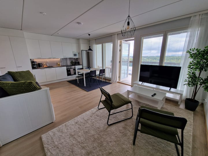 Saunallinen Uusi Kaksio, Hyvä Sijainti Ja Näkymät - Oulu