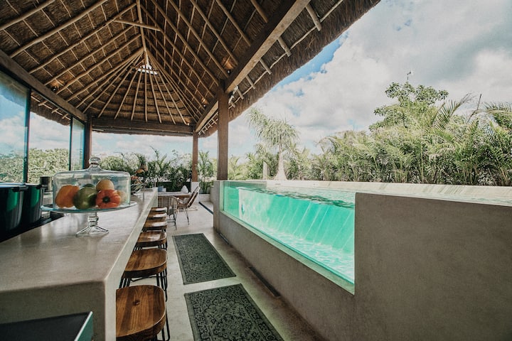 Villa Yaxna Tulum 2 Pools Jacuzzi - Tulum