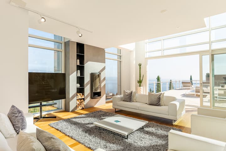 Luxury Villa Richard Meier With Pool And Lake View - Gardone Riviera