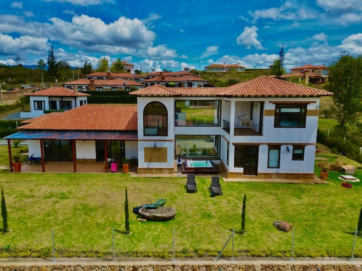 Casa Campestre +Jacuzzi +Bbq +Chimenea +Parking - Villa de Leyva