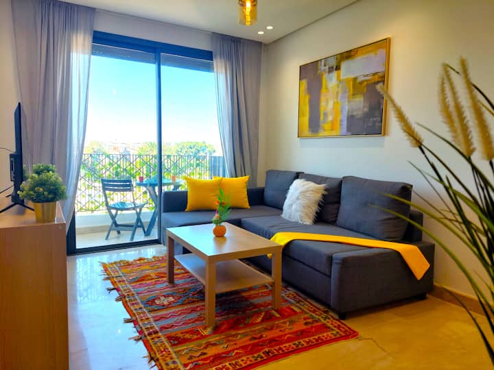 Welcome Home 13 - Oasis Urbaine à Palmiers - Casablanca