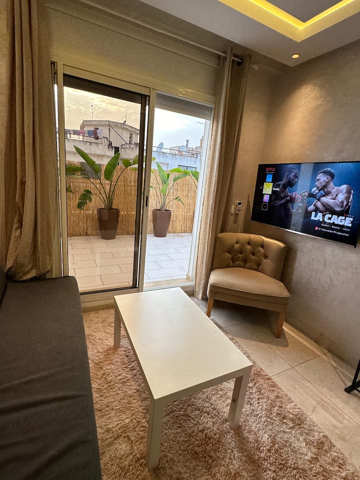 Appart. Moderne Avec Terrase Agdal - Rabat