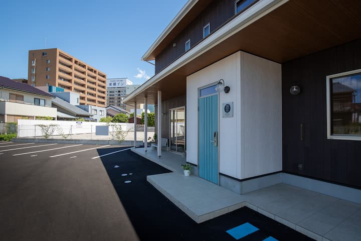 敦賀駅徒歩7分/１ルームマンション（４９㎡)/寝室は畳に布団/大人4人まで／敦賀市中心部/長期歓迎 - 敦賀市