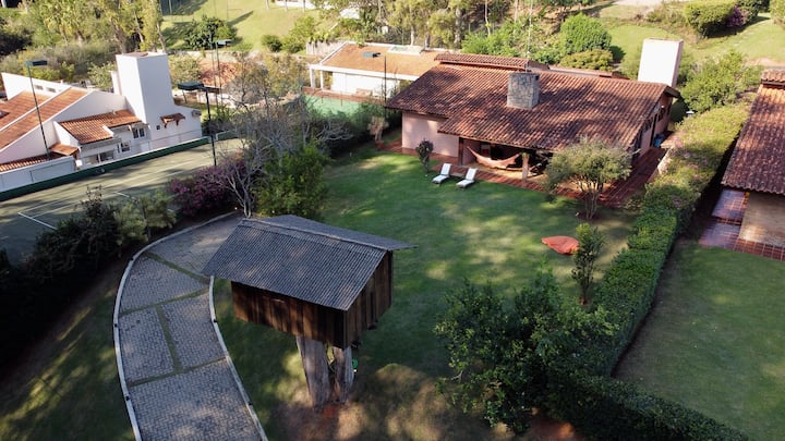 Casa Da áRvore, No Estancia Parque Atibaia - Atibaia