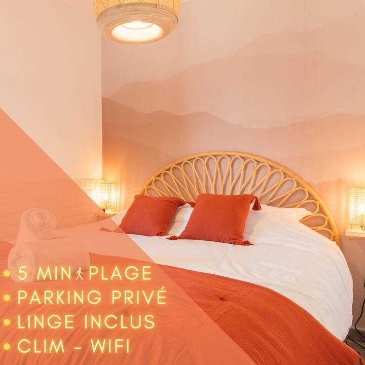 Chez Sophie : Piscine, Clim,balcon,parking, Plage - La Seyne-sur-Mer