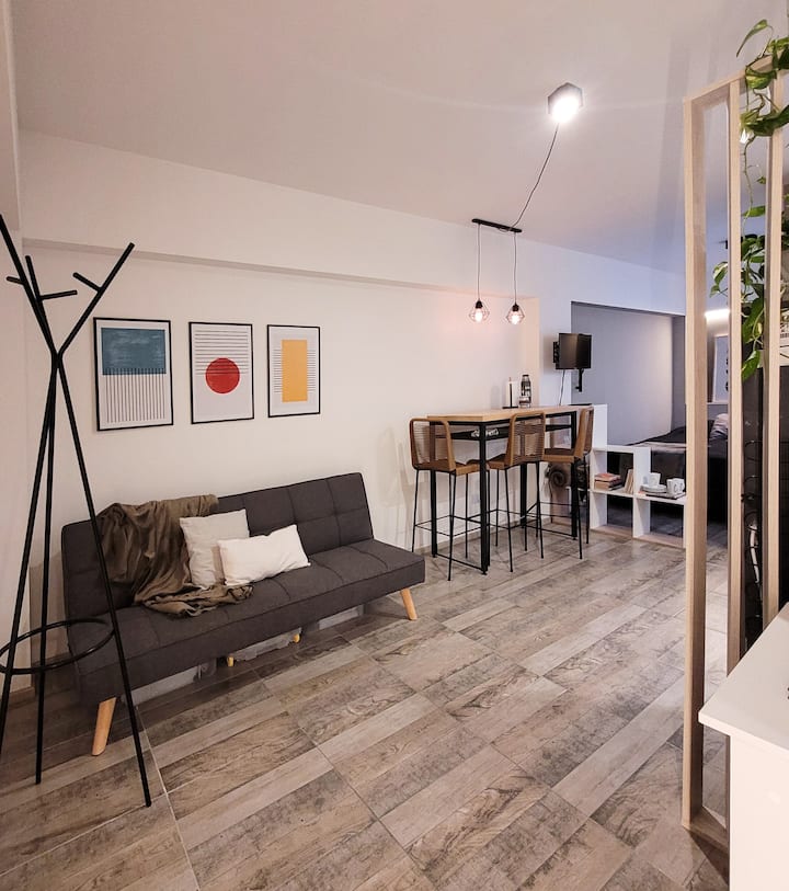 Bonito Loft En Pleno Centro Porteño C/cocina - Buenos Aires