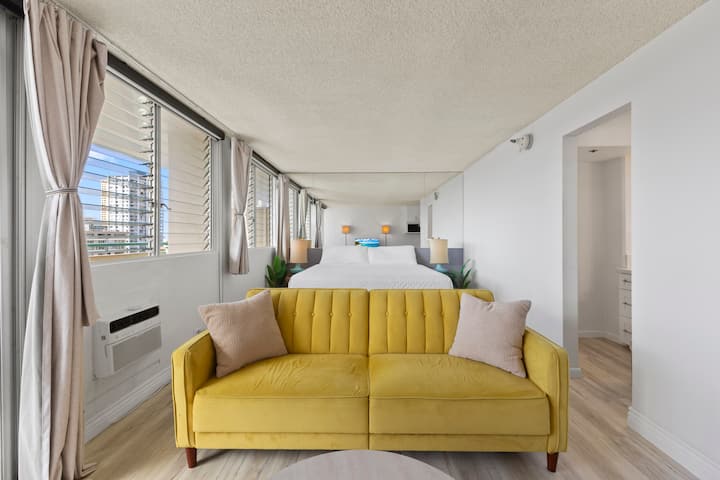 Waikiki Ocean View W/ Private Lanai - هاواي