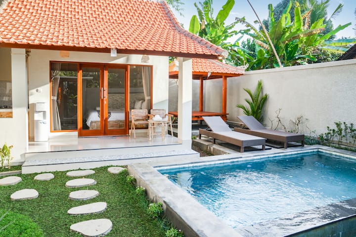 Brookside House: 1bdr, Prv Pool, 5 Min Ubud Center - Bali