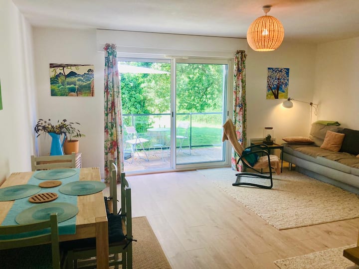 Appt Central, Terrasse Calme & Vue - Vannes