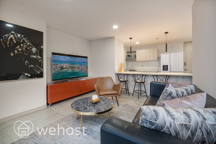 2br Apt • Balcony, Amazing View • Walk To Manila - Medellín