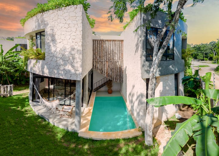 2 Luxe Villas-2 Pool-bbq-high-speed Wifi-concierge - Tulum