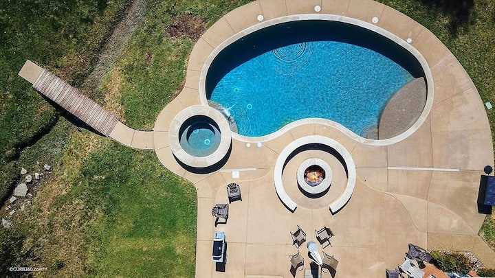 Birdsong Creek Getaway Home 4br/2.5ba W/ Studio - Splash Pad, Spring Hill