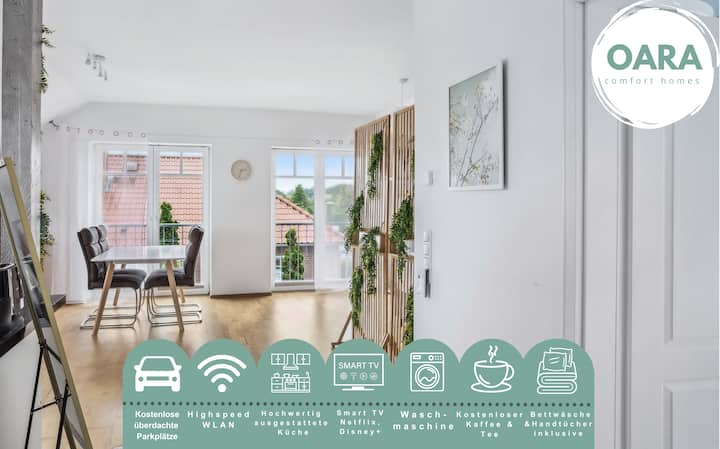 Oara Comfort Home | Dg- Wohnung 50² Mit Vollbad - Lüneburg