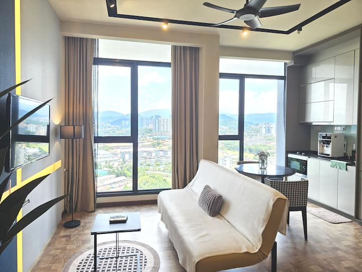 Klcc Comfy Superkingbed |Waterfilter | Mrt Skypool - Kuala Lumpur