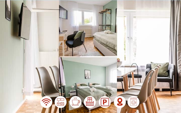 3 Zimmer Apartment - 7 Betten - Januhomes - Villmar