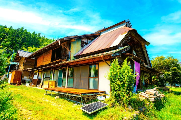 シャワーヘッドはリファ/天空の集落/古民家貸切/Bbq設備・炭無料/調理器具充実/猫のいる宿 - Shizuoka