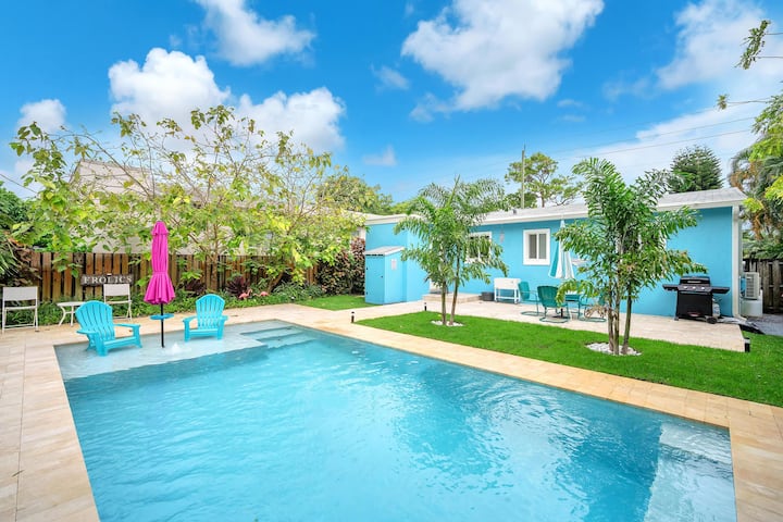 The Frolics - Stunning Wilton Manors Pool Home - Margate, FL