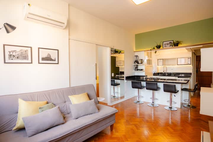 Apt No Flamengo 7min Praia E Fácil Acesso Ao Metrô - Rio de Janeiro