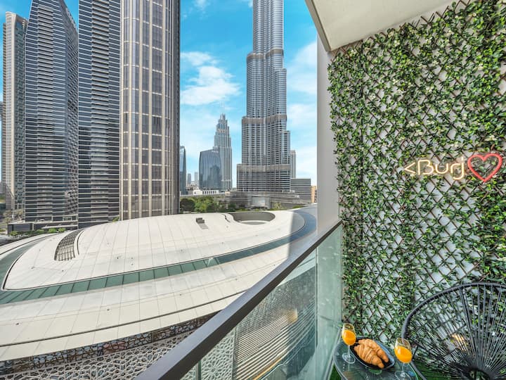 Best Burj Khalifa View & 4-mins Walk To Dubai Mall - Dubaï