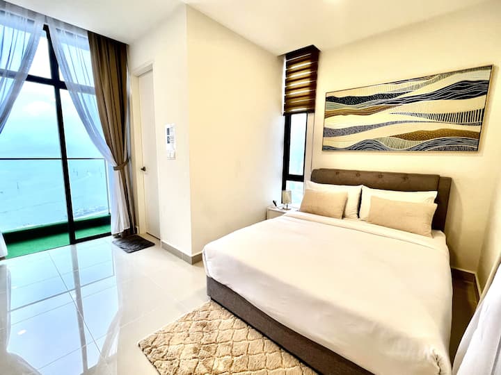 The Shore A18 High Floor Seaview By Amor Suite - Kota Kinabalu