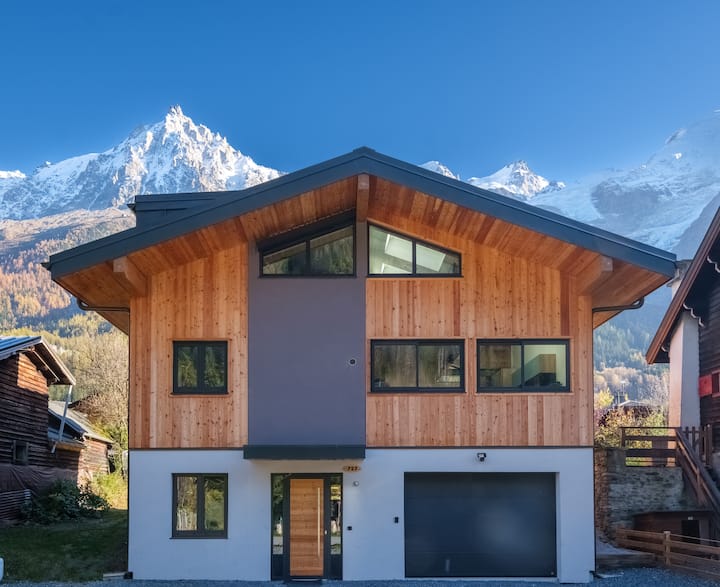 Chalet Moderne De 4 Chambres à Chamonix - Courmayeur