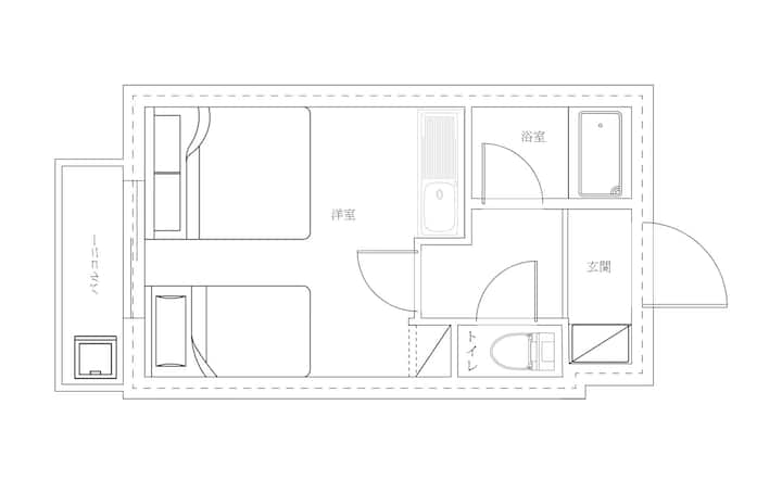 G301y高田馬場/新宿区的中心地段/山手线高田马场駅7分钟/東西线高田馬場駅6分鐘/交通購物很便利 - 新宿區