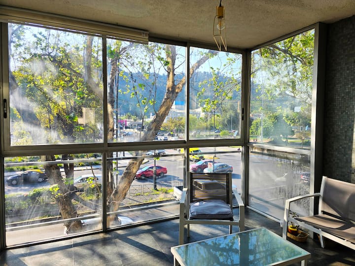 Ubicación Excelente. Conectividad. 4 Personas. - Providencia, Chile