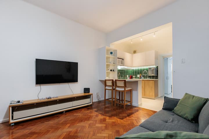 Complete Comfort, 2 Beds, Ac, 500m From The Beach - Ipanema