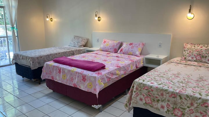 Quarto  Varanda P/4 Pessoas - Manaus