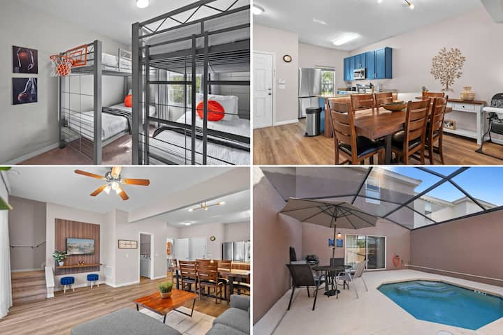 3 Bd/ 2.5 Ba Sleeps 8! Bella Vida (1030 Lf) - Kissimmee, FL